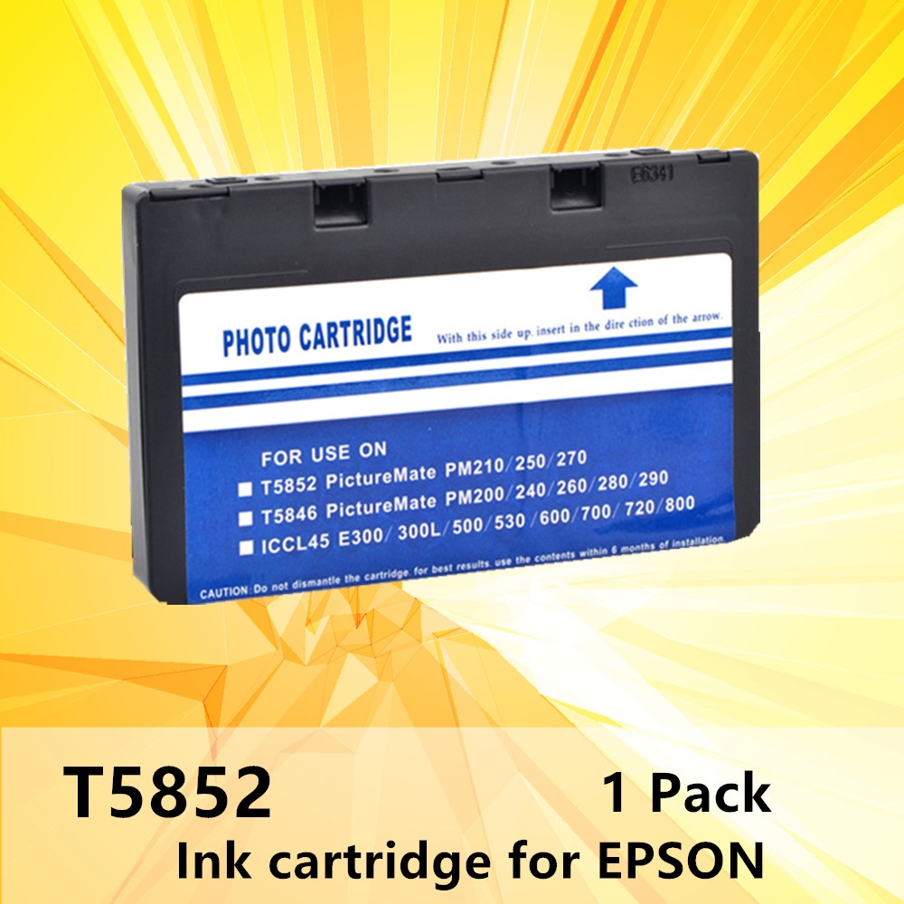 ink Cartridge for T5852 5852suit compatible For EPSON PictureMate PM210 ...