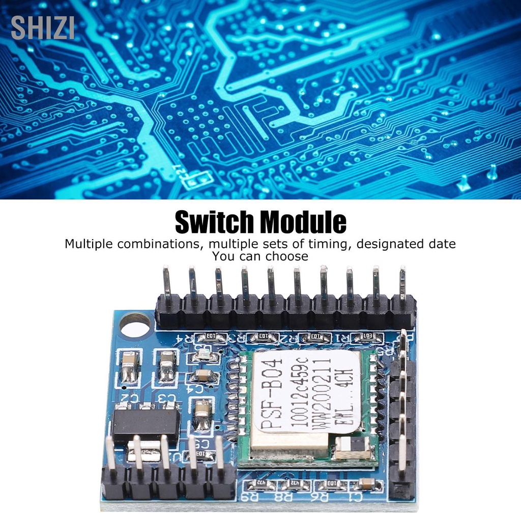 ShiZi 4 Channel Switch โมดูลรีโมทควบคุม Dc 5V สําหรับโทรศัพท์มือถือ ...