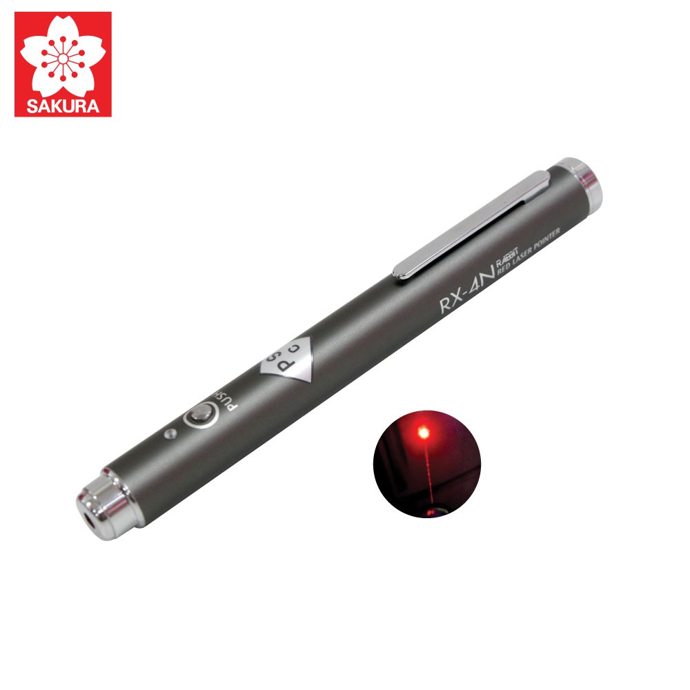 SAKURA (ซากุระ) LASER POINTER สีแดง SAKURA รหัส RX-4N | Shopee Thailand