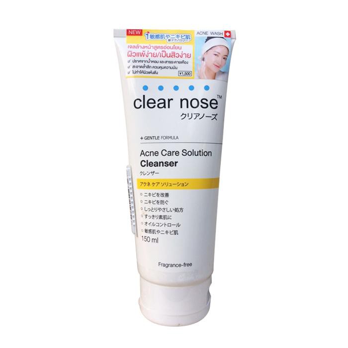 Clear Nose Acne Care Solution Cleanser 150 ml | Shopee Thailand