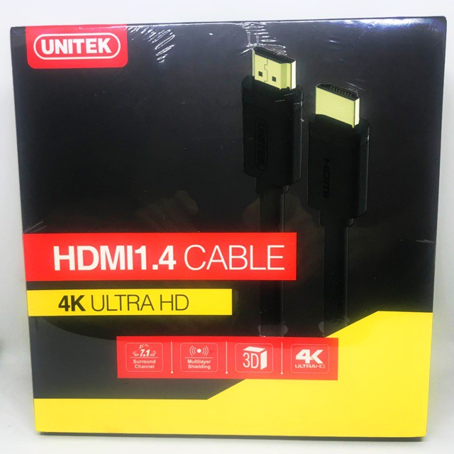 HDMI1.4 CABLE UNITEK Y-C144M 20m | Shopee Thailand