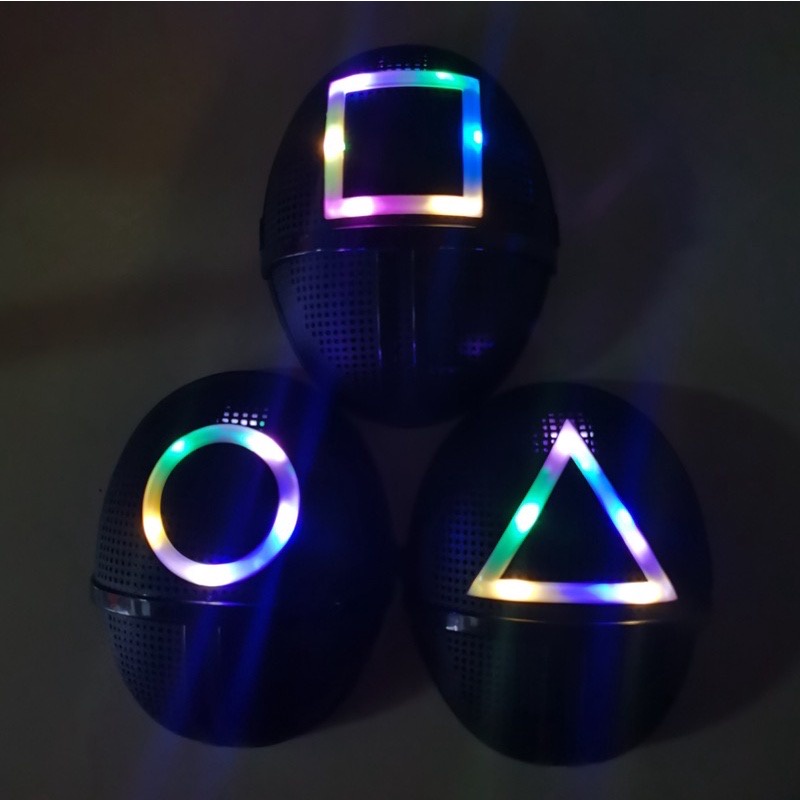 NEW 2021 Led Light Squid Game Squid Game Mask | Shopee Thailand