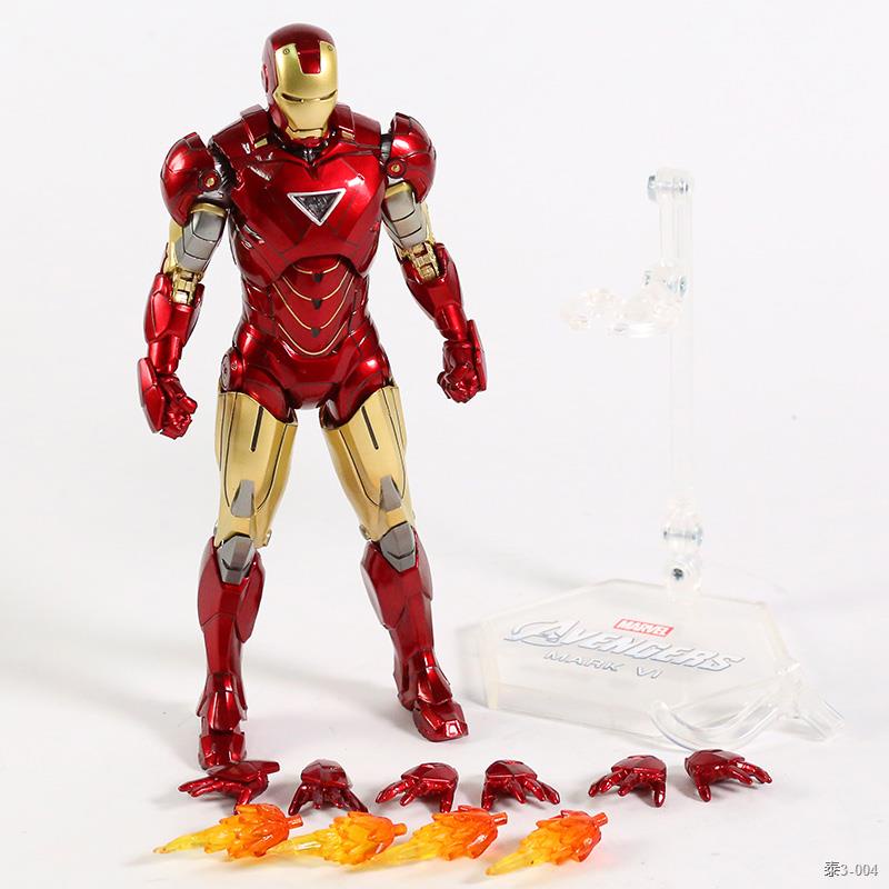 Marvel Classic Iron Man MK6 Mark VI Movie Action Figure Mark 6 Avengers ...