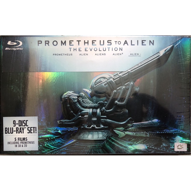 Blu-ray PROMETHEUS TO ALIEN THE EVOLUTION | Shopee Thailand