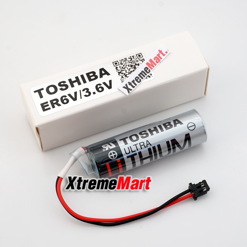 แบตเตอรี่ TOSHIBA ER6V (ของแท้และใหม่ ไฟเต็ม100% ใช้ได้นานกว่า) 3.6V ...