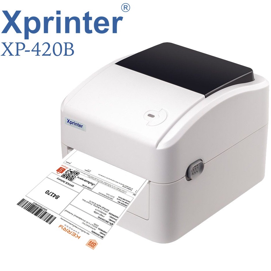 ราคาถูก Xprinter-420B USB เครื่องปริ้นความร้อน สมบัติฉลากเครื่องพิมพ์ ...