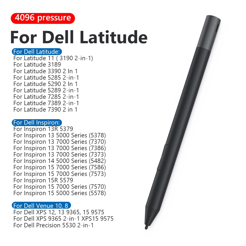 Hight Sensitive Stylus Pen For Dell Latitude Series 5310 7310 7400 9410 ...