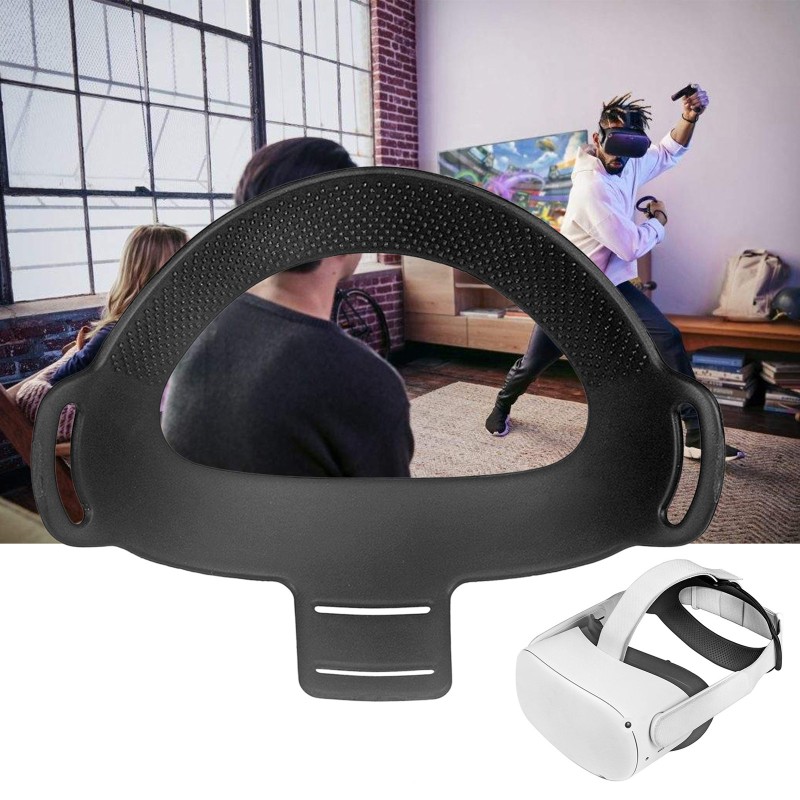 Wili New TPU VR Helmet Head Strap Foam Pad For Oculus Quest 2 VR ...
