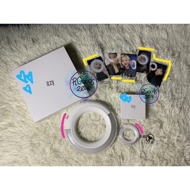 [พร้อมส่ง] itzy - OFFICIAL LIGHT STICK, KEY RING | Shopee Thailand