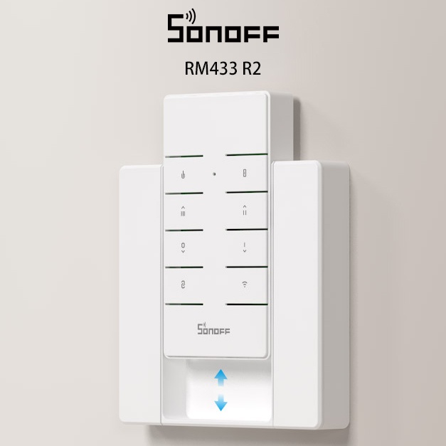 SONOFF RM433 R2 8 Keys Multipurpose Custom 433 MHz RF Remote Controller ...