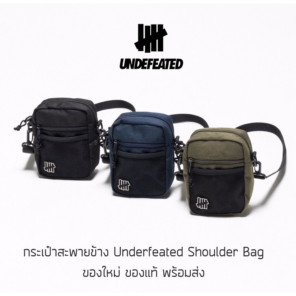 กระเป๋าสะพายข้าง Undefeated Shoulder Bag ของแท้ พร้อมส่งจากไทย | Shopee ...