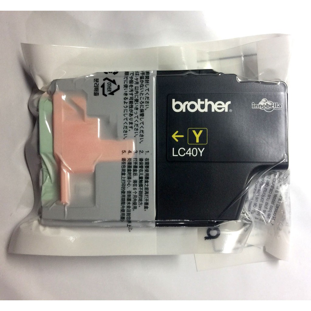Brother LC40 BK C M Y หมึกแท้ 100 % No Box สำหรับ รุ่น mfc-j430w , mfc ...