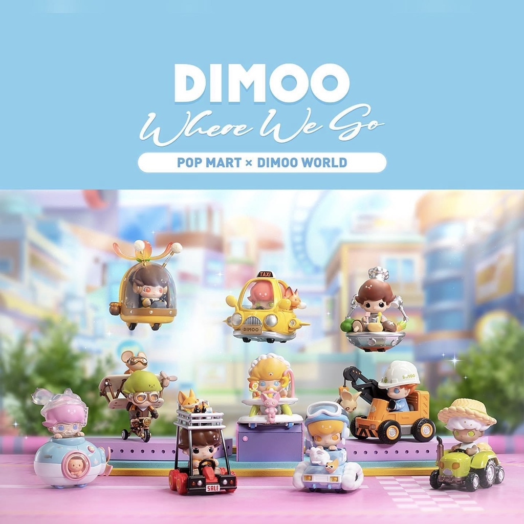 [Pre-Order] Dimoo Where We Go series ️ POP MART Limited series ของแท้ ...