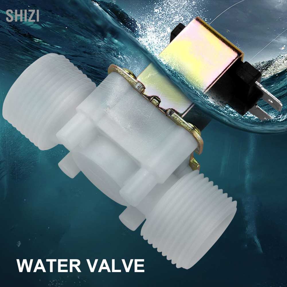 Shizi Dc 12V Dn20 G3/4" วาล์วน้ําพลาสติกไฟฟ้าแม่เหล็ก | Shopee Thailand