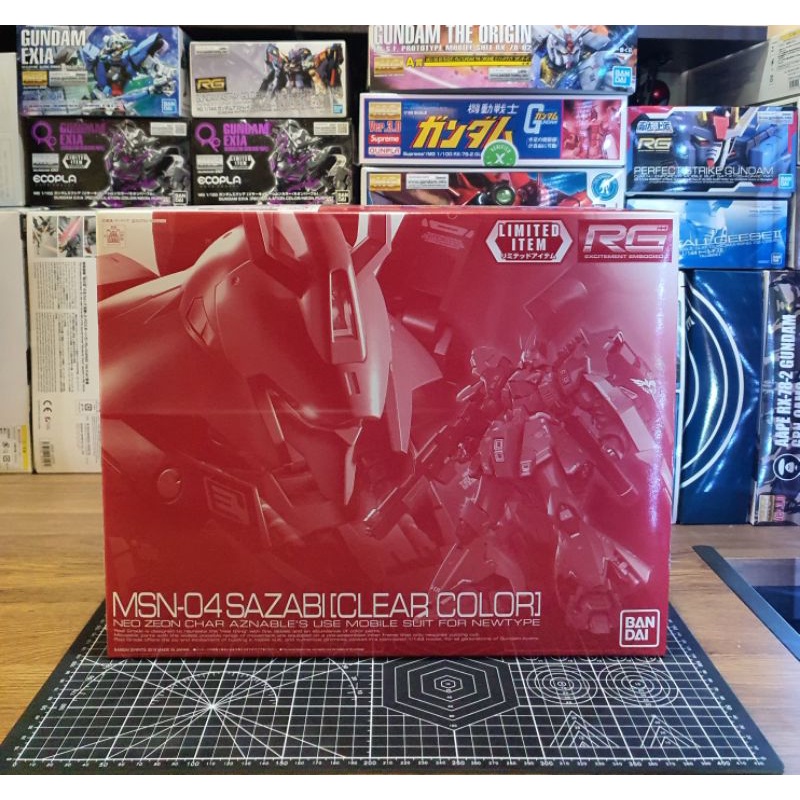 BANDAI 1/144 RG SAZABI [CLEAR COLOR] 🔥พร้อมส่ง🔥 | Shopee Thailand