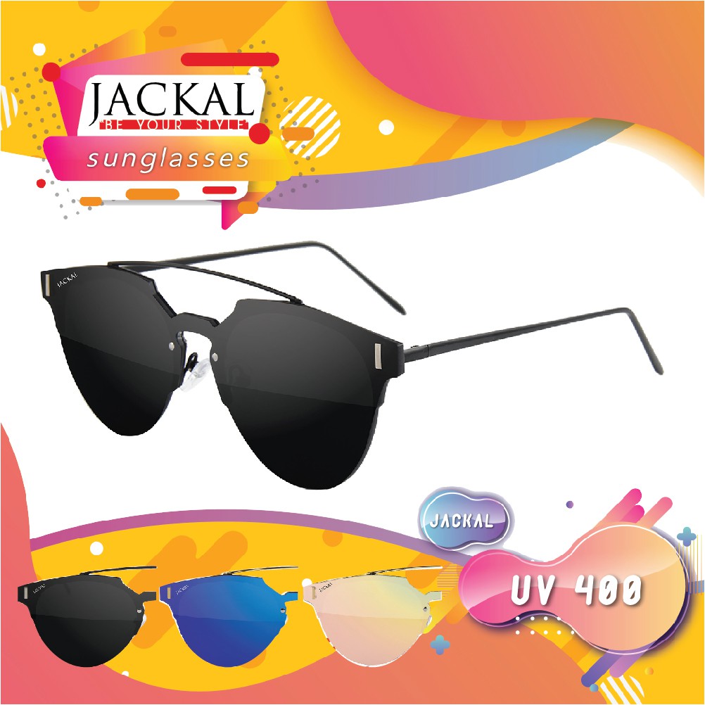 JACKAL SUNGLASSES แว่นตากันแดดรุ่น JSL032 UV400 กันแสงแดด UVA/UVB ...