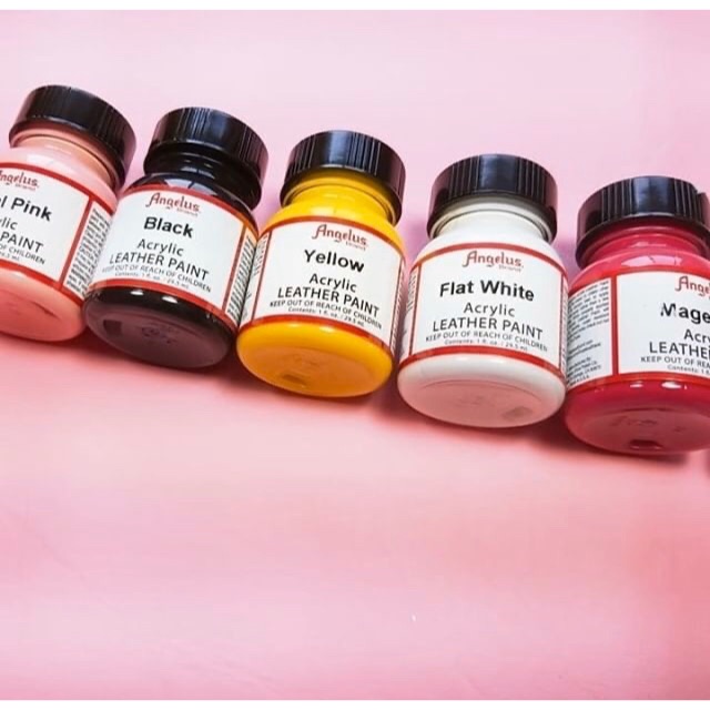(Dรหัสสี 184-272) Angelus direct สีpaint ผ้า และหนัง made in usa 🇺🇸 ...