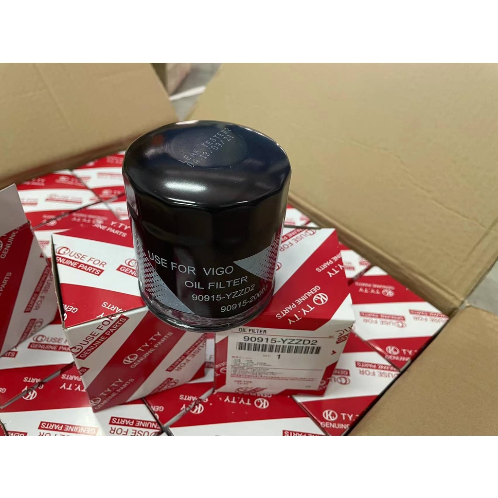 【แท้ศูนย์】 TOYOTA Oil Filter 90915-YZZD2 กรองน้ำมันเครื่อง VIGO ...