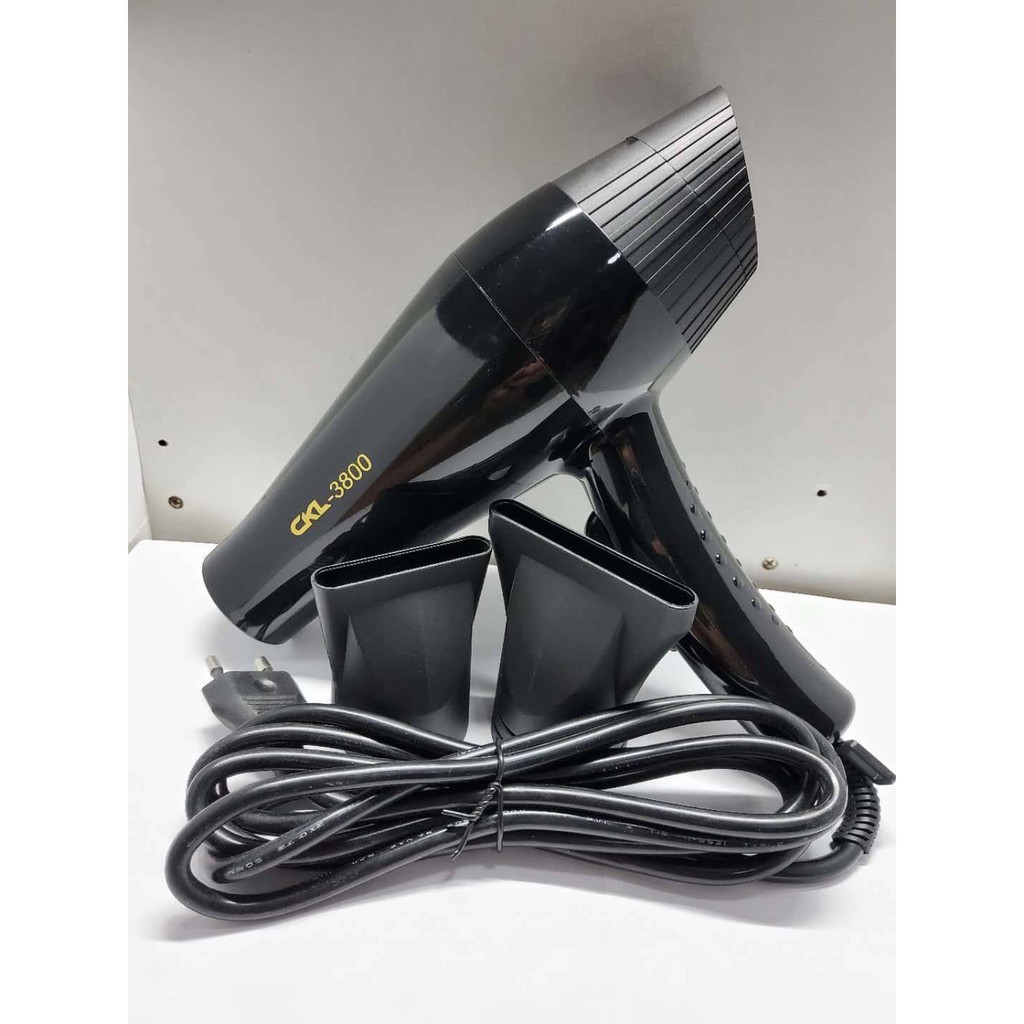 ไดร์เป่าผม CKL-3800 2000W สามารถปรับความร้อนได้ ปรับแรงลมเป่าได้ ของแท้ 100% มี มอก. | Shopee ...