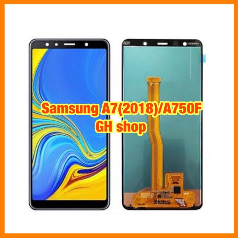 Samsung A7(2018)/A750 A750F A7/18 จอoledแท้ ฟรีฟิล์มกระจกใส่ | Shopee Thailand