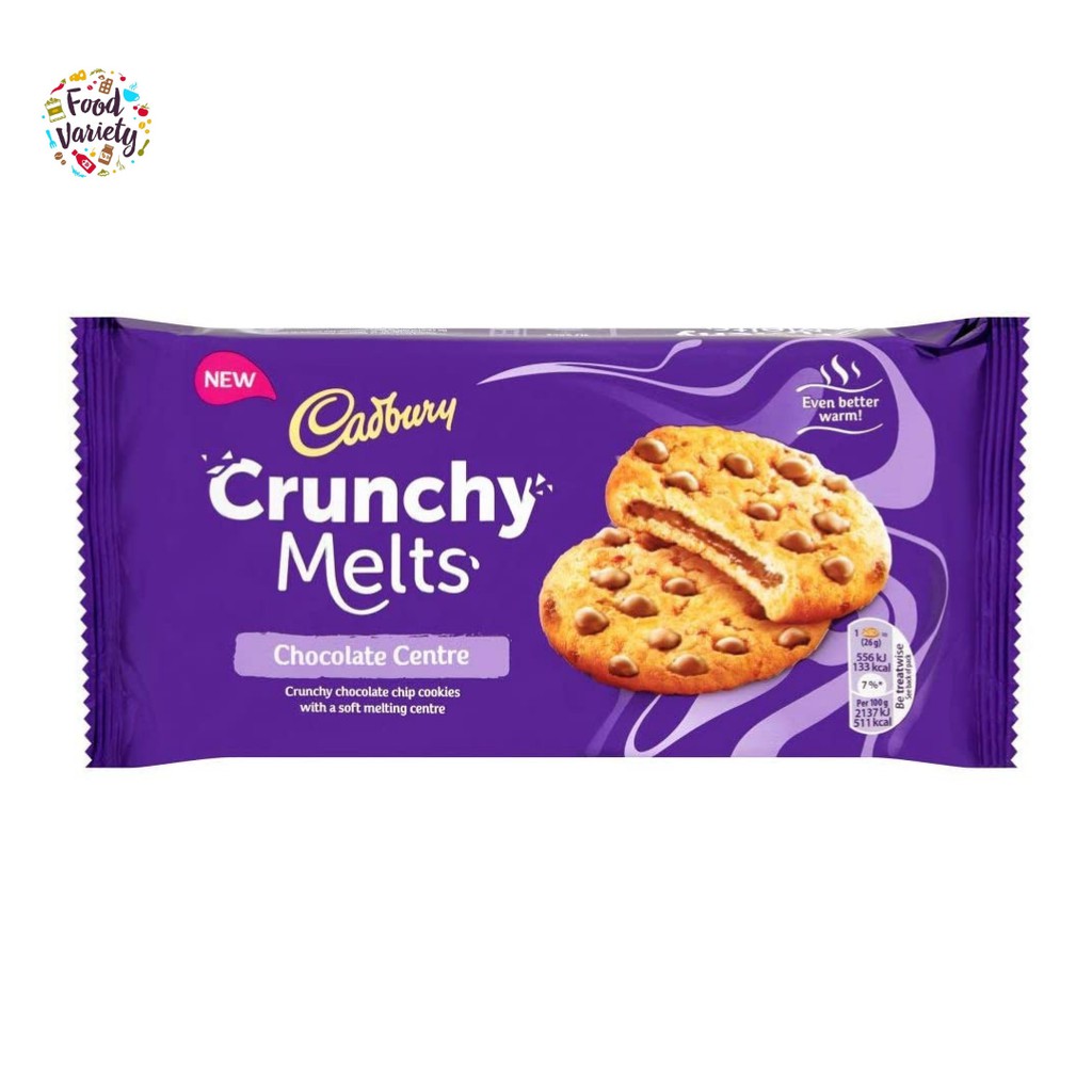 [BestBefore-17Oct2025] Cadbury Crunchy Melts Cookies with Chocolate ...