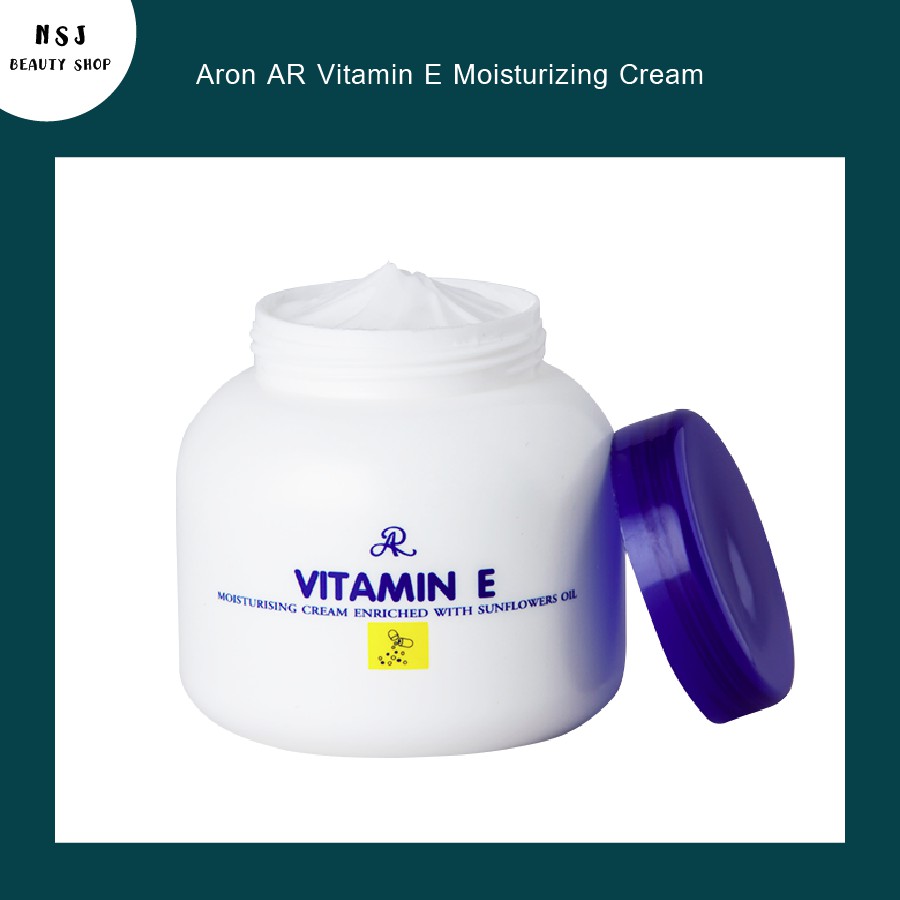 โลชั่น Aron AR Vitamin E Moisturizing Cream เออาร์ อารอน วิตามิน อี มอย ...