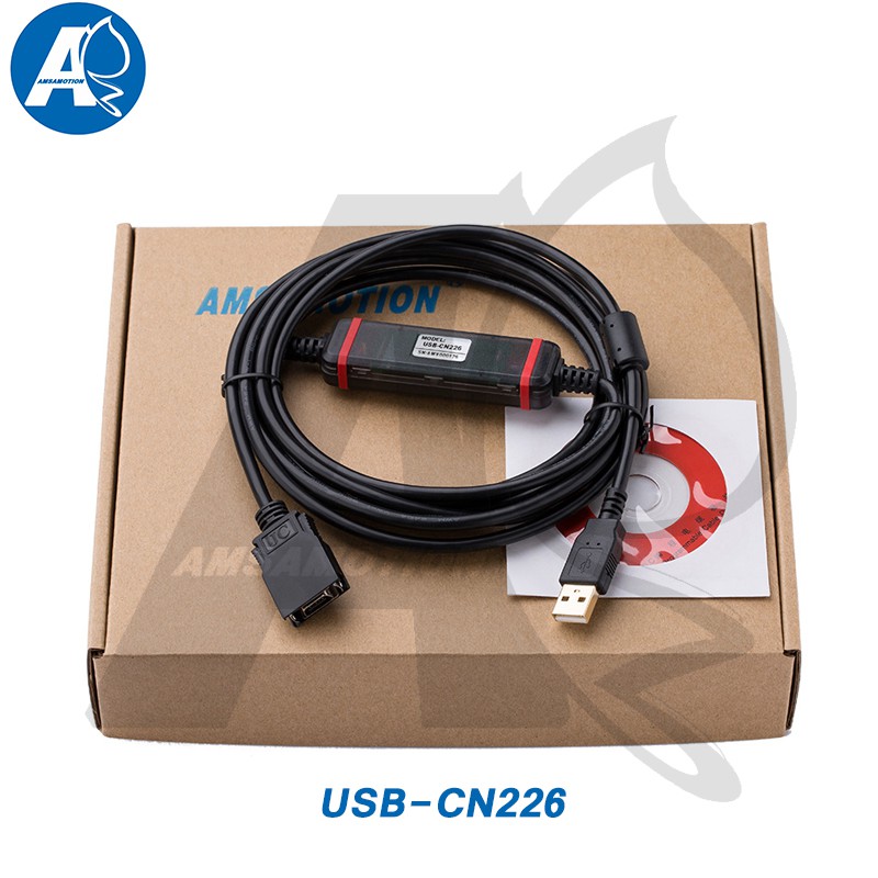 Usb-cn226 เหมาะสําหรับสายการเขียนโปรแกรม Omron PLC CS/CJ/CQM1H Series ดาวน์โหลดสาย CN226 + FTDI ...