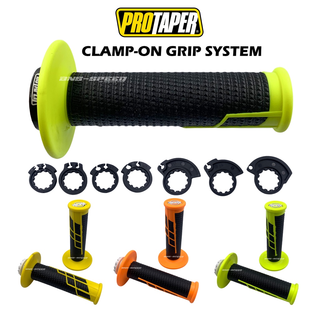 ปลอกแฮนด์ ProTaper Clamp On Grip - Waffle | Shopee Thailand