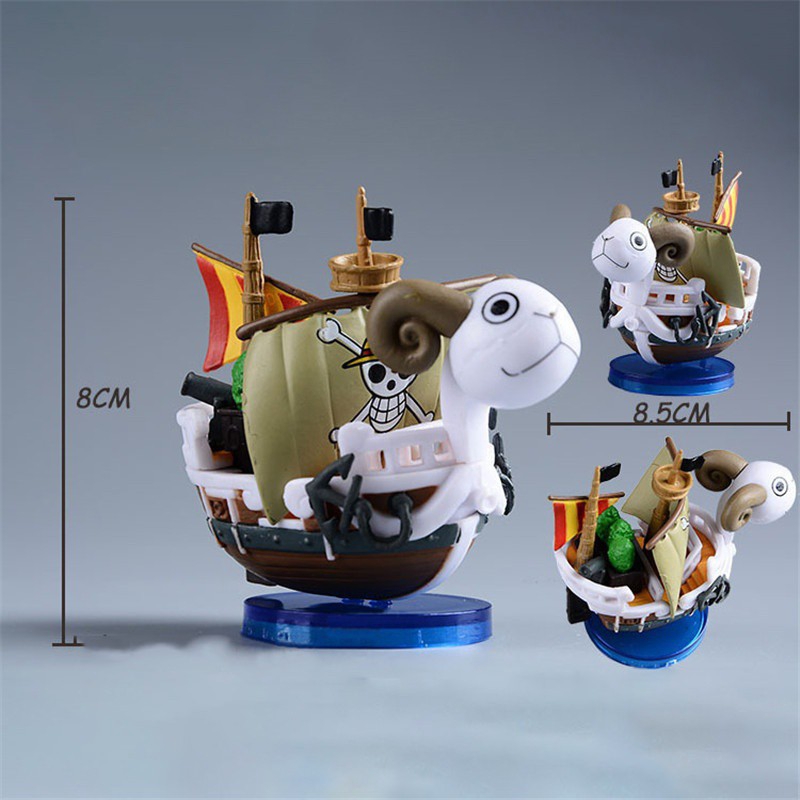 โมเดลฟิกเกอร์ Pvc รูปเรือโจรสลัด One Pieces Pirates Boat Going Merry ...