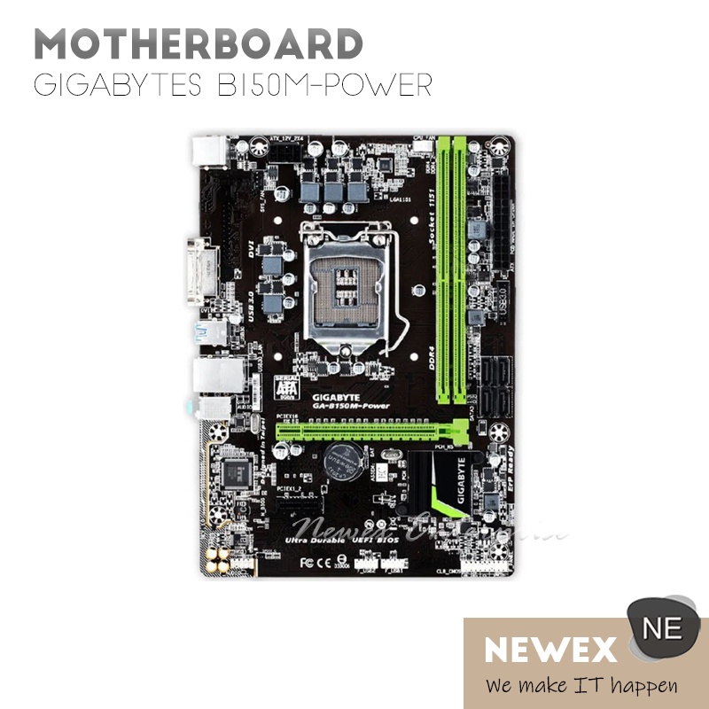 เมนบอร์ด MSI H110M PRO-VD PLUS Biostar H110MHC Galax B250M-A LGA1151 ...