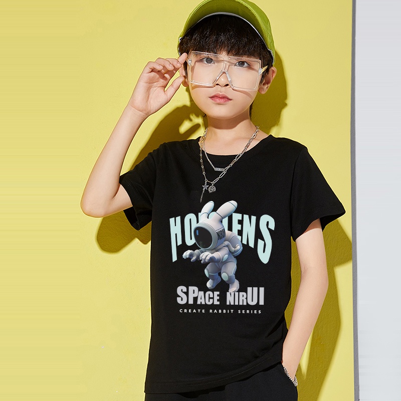 H199เสื้อืดเด็กแขนสั่งแฟชั่งลายสวยการ์ตูนน่ารัก ใส่ได้ทั้งเด็กชายและ ...