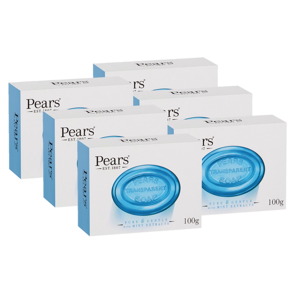 Pears Pure & Gentle with Mint Extracts Soap แพร์ เพียว แอนด์ เจนเทิล ...