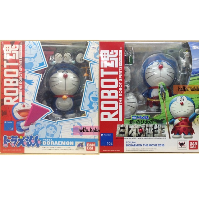 ฟิกเกอร์ Doraemon - Robot Spirits 103 Doraemon / Robot Spirits 194 Doraemon the Movie 2016 by ...