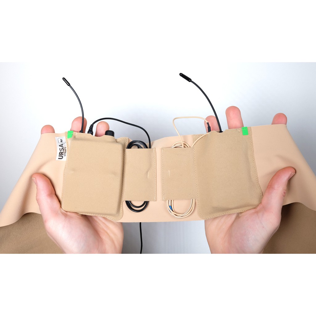URSA Waist Straps with Double Big Pouch สายรัดเอว 2 ช่อง ไวเลสไมโครโฟน ไวเลสอินเอียร์ | Shopee ...