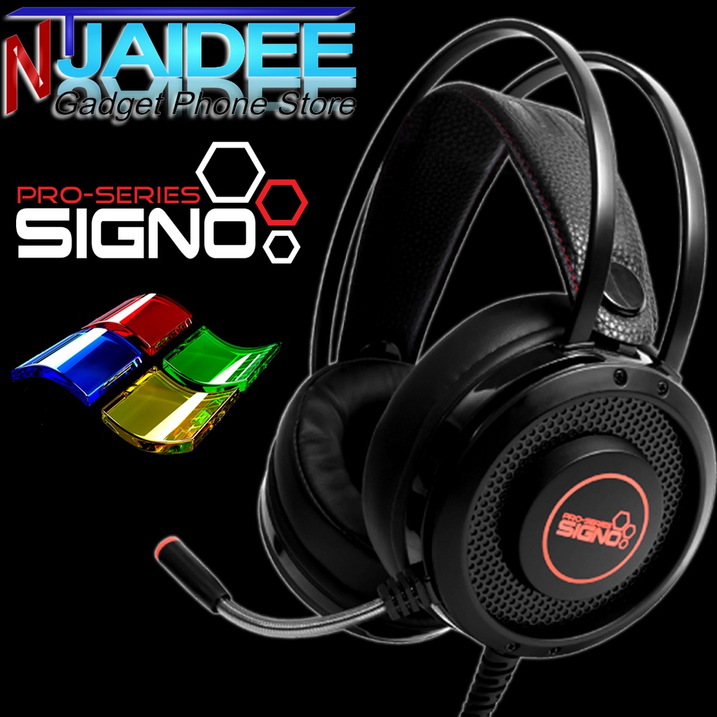 Pro-Series Signo หูฟังเกมมิ่งไฟ HP-825 Immortal กับคุณภาพเสียง VIRTUAL ...