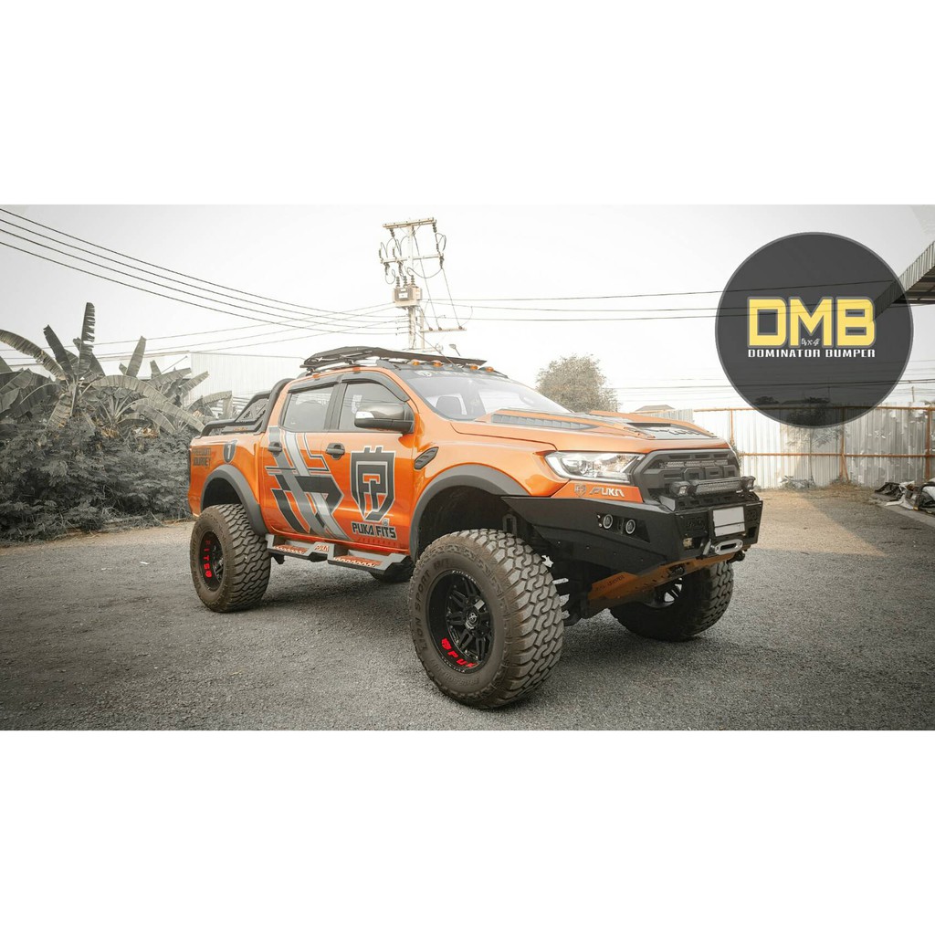 เเร็คหลังคา Ford Ranger สไตล์ออฟโรดอเมริกา เเบรนด์Dominator | Shopee ...