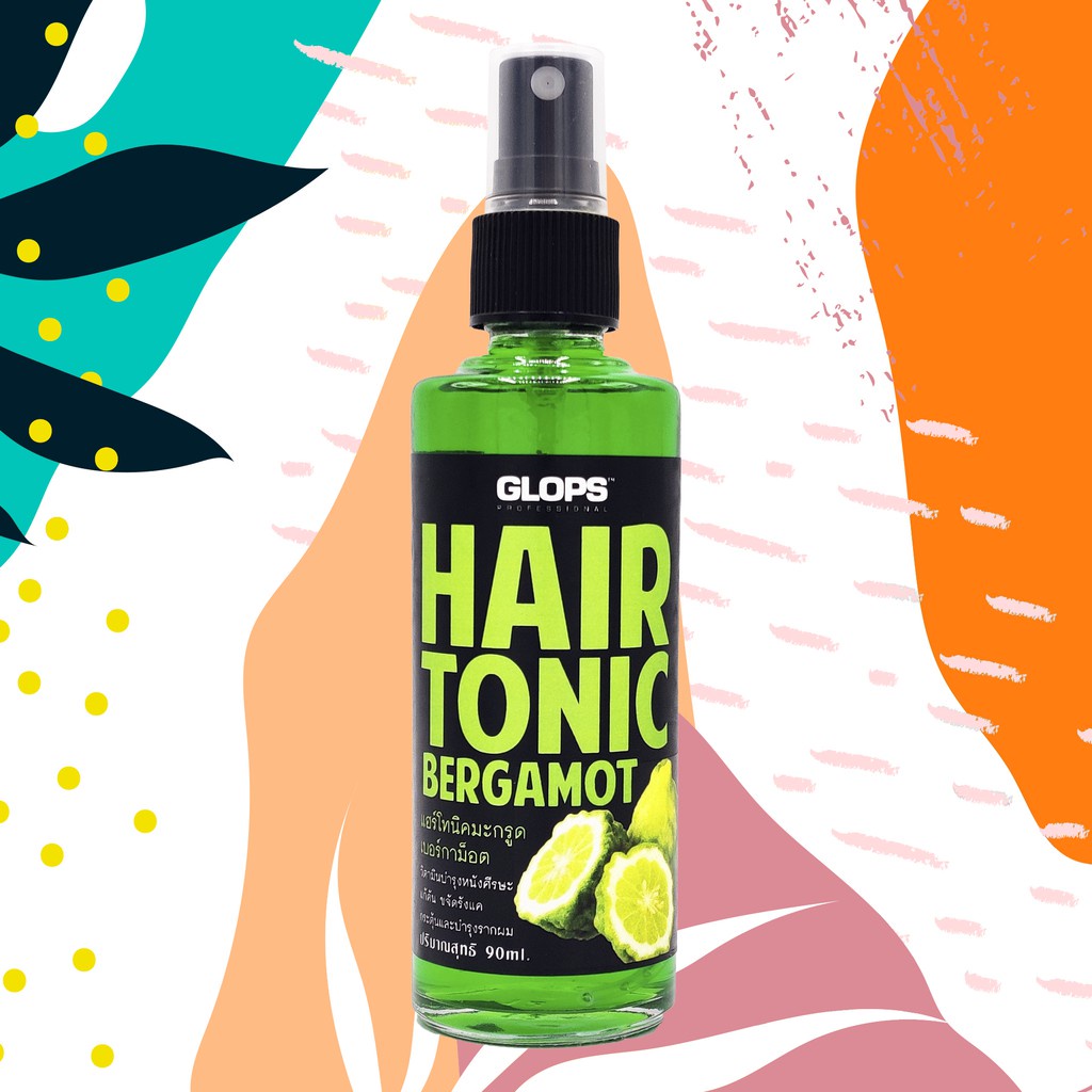 ac แฮร์โทนิค แก้คัน ขจัดรังแค เบอร์กาม็อตมะกรูด GLOPS กระตุ้นรากผม ...