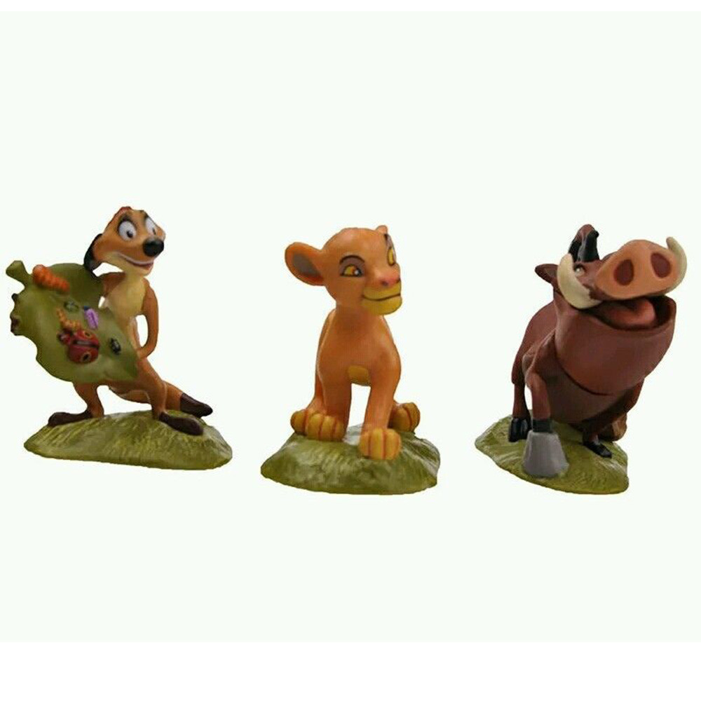 {new}The Lion King Cake Topper Decor Pumbaa Cartoon Kids Toy Action ...