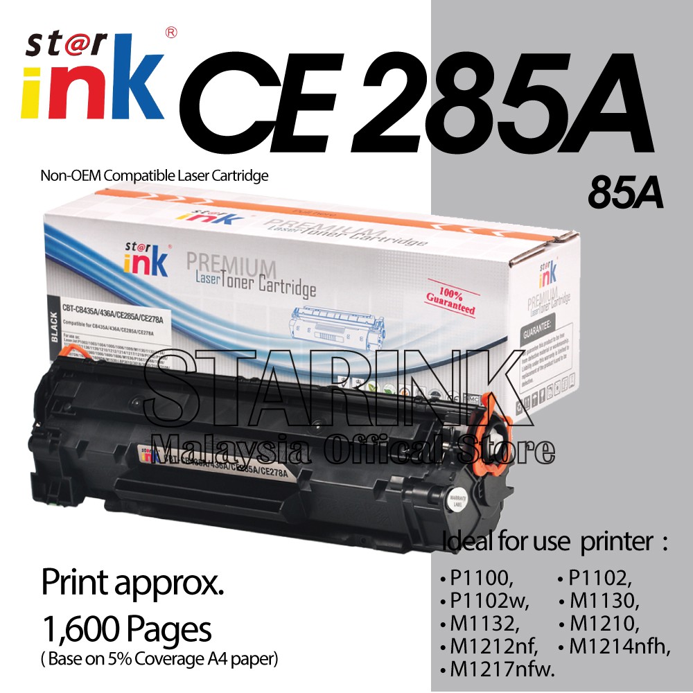 เครื่องปริ้นท์เลเซอร์ สําหรับ HP 285 CE285A 85A Laser jet Pro P1102 P1102W P1106 M1130 M1132 ...