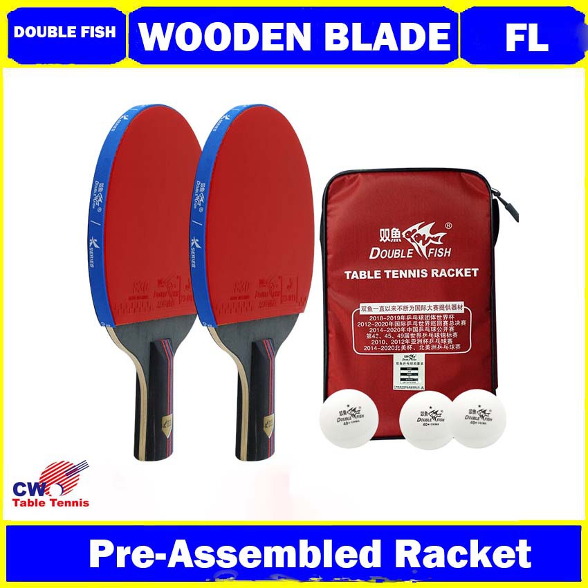 Double FISH k-239 2PCS ไม้ปิงปองปิงปองปิงปองแร็กเก็ต Paddle Bat | Shopee Thailand