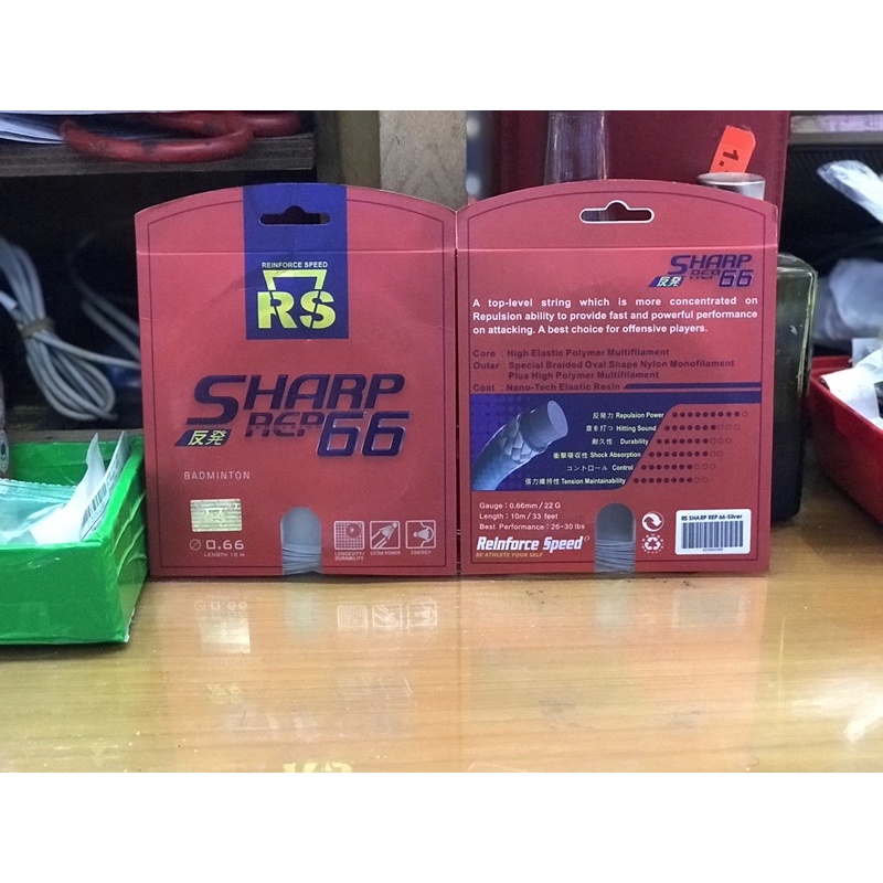 ต้นฉบับ RS SHARP REP 66 เสียงแบดมินตัน | Shopee Thailand