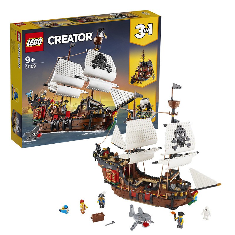 Lego Creator 31109 เรือโจรสลัด (1264 ชิ้น) | Shopee Thailand