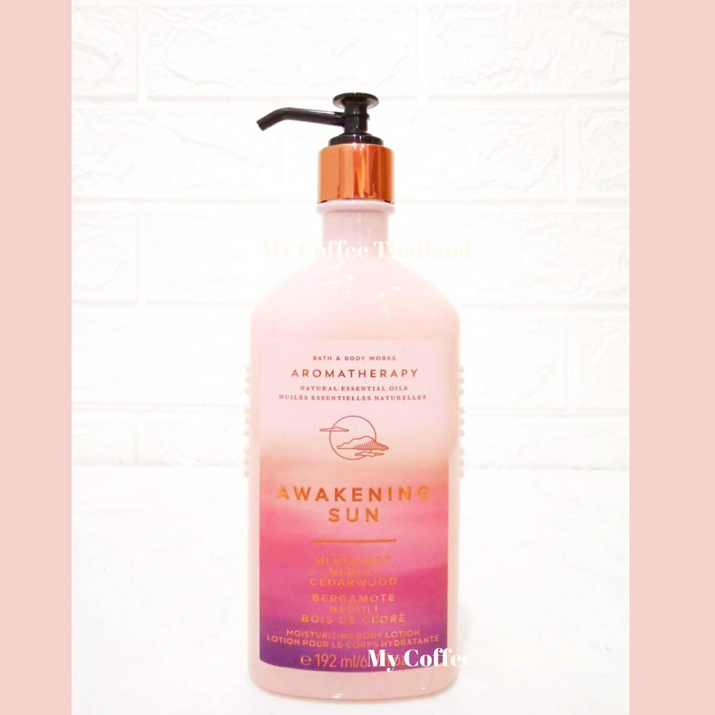 (แท้จากช้อปไทย) Awakening Sun & Restful Moon Aromatherapy Moisturizing ...