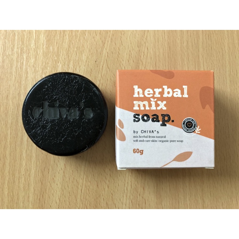 60 กรัม สบู่ชีวา สบู่สมุนไพรไทย 9 ชนิด / Herbal mix soap by CHIVA’S ...