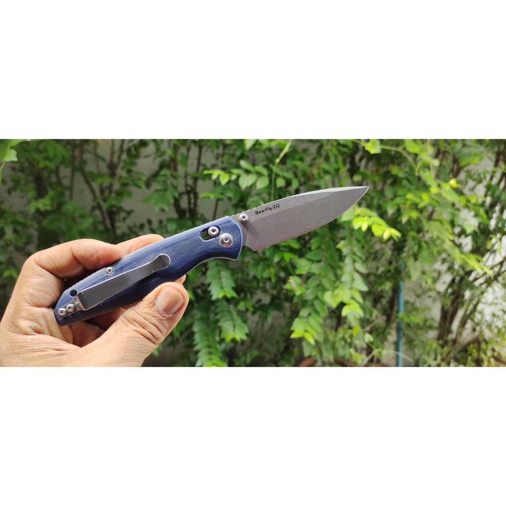 มีดแคมป์ มีดเอนกประสงค์ pocket knife JUFULE BearFly ใบ 3.4" มีดสนาม ...