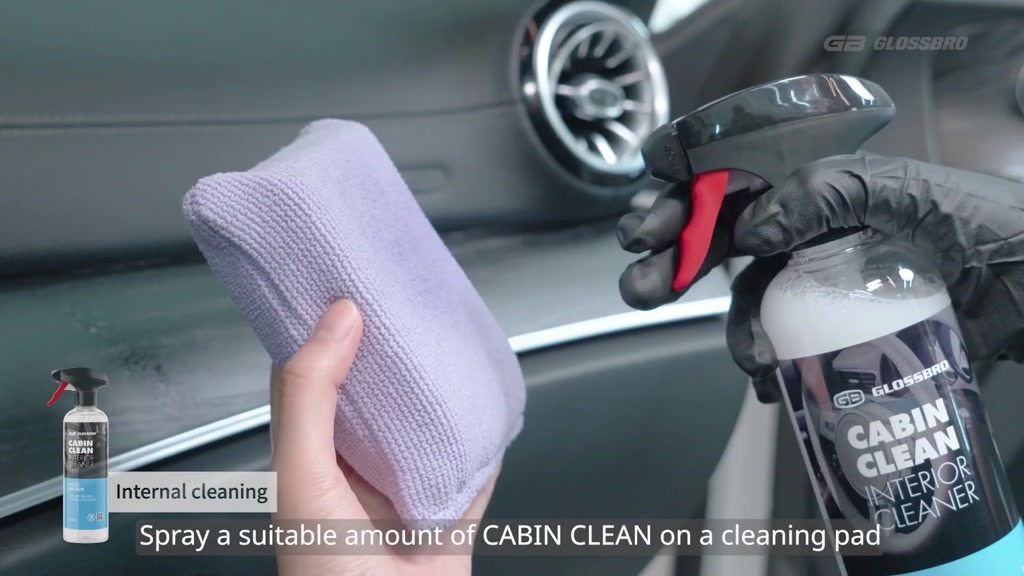 GLOSSBRO Cabin Clean, สเปรย์ทำความสะอาดภายในอเนกประสงค์ 500ml | Shopee ...