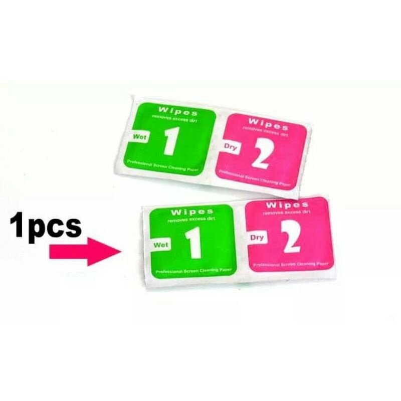 Layar Tissue TEMPERED GLASS / HP SCREEN CLEANER (1PACK CONTAINS 500 ...