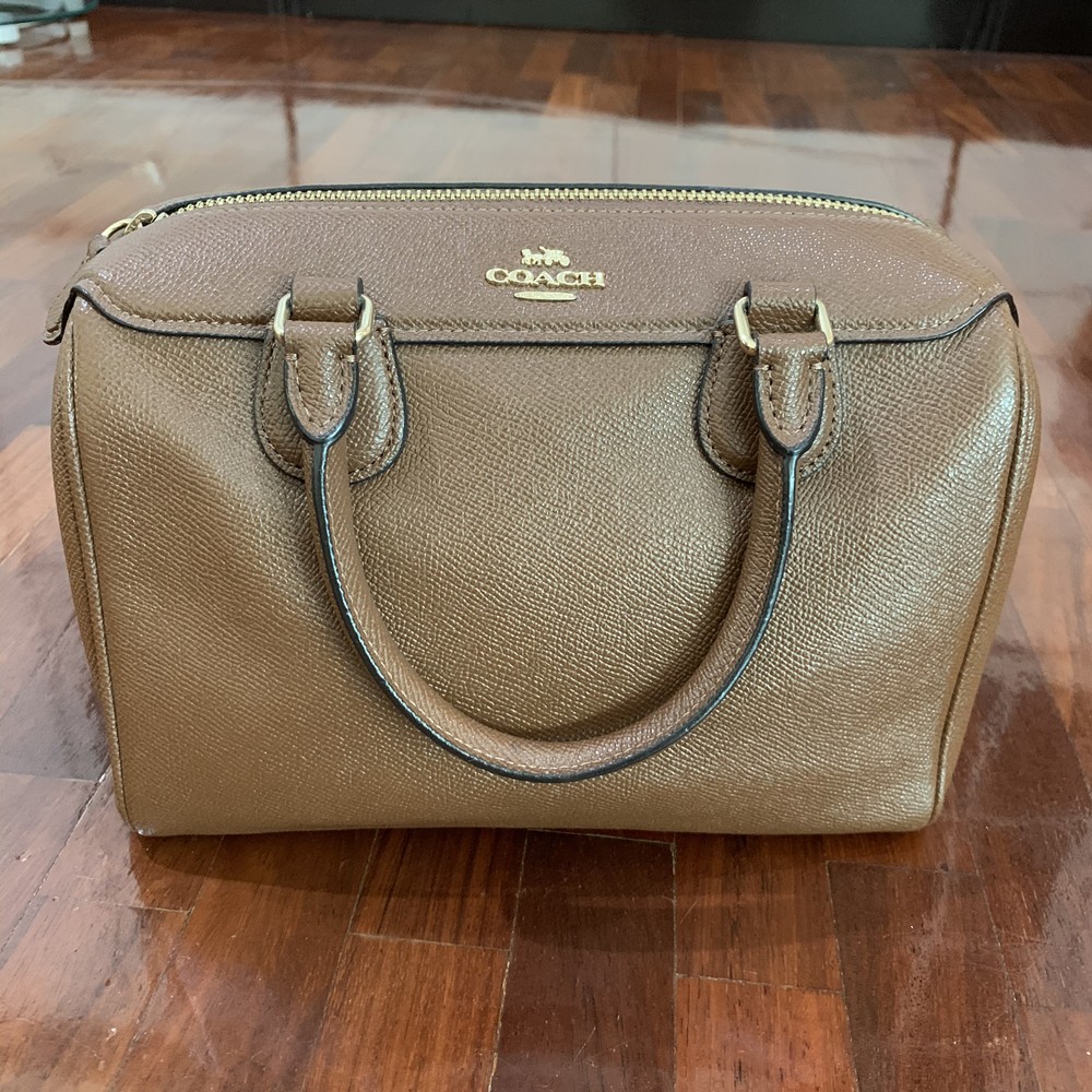 Newป้ายห้อย COACH (ป้ายtagหลุด) F32202 กระเป๋าสะพายข้าง/ถือ COACH หนัง ...