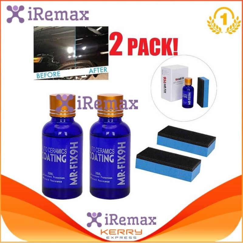iRemax มิสเตอร์ฟิกซ์ น้ำยาเคลือบแก้วสูตรเข้มข้น 9Hของแท้ 100% - MR FIX 9H GLASS COATING NANO ...