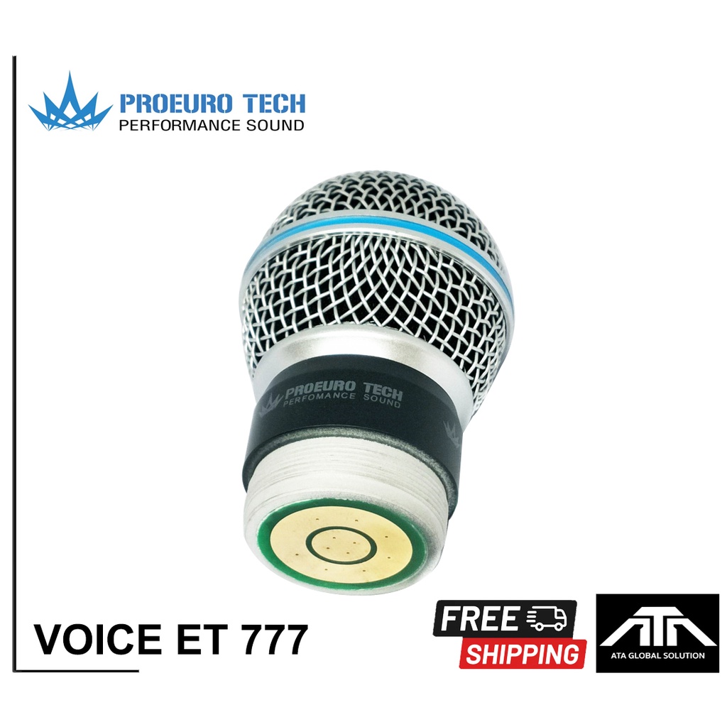 ว้อยไมค์ PROEUROTECH ET 777/111 แท้ ว้อย พร้อม ตะกร้อ MIC VOICE | Shopee Thailand